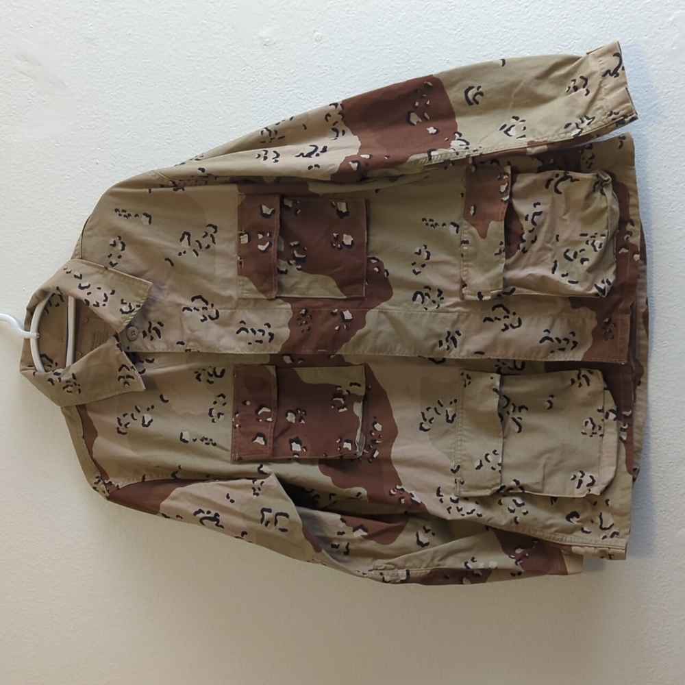 Vintage Military Desert Storm Camouflage Coat Combat … - Gem